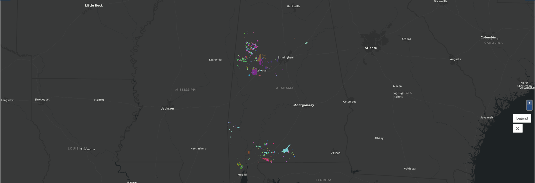 Alabama Oil & Gas Data