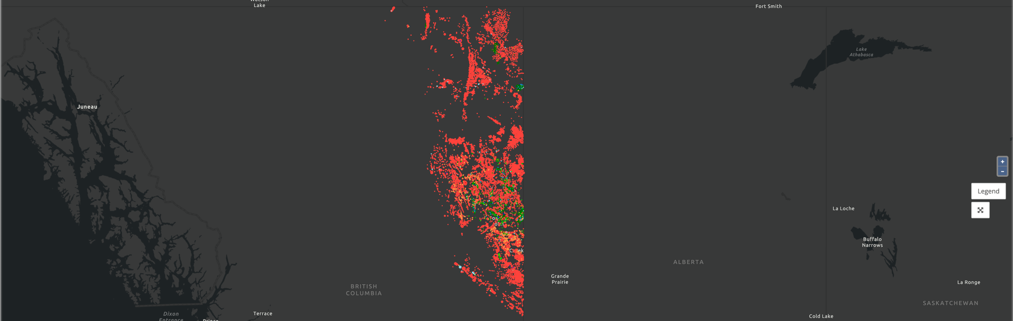 British Columbia Oil & Gas Data