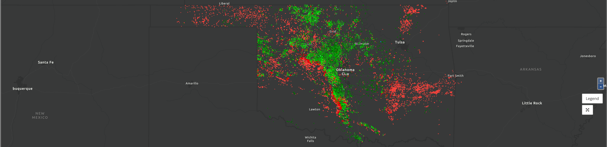 Oklahoma Oil & Gas Data