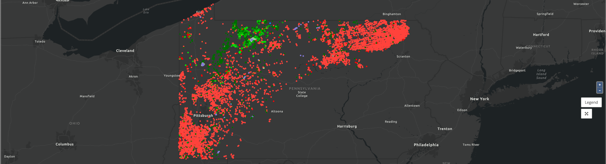 Pennsylvania Oil & Gas Data