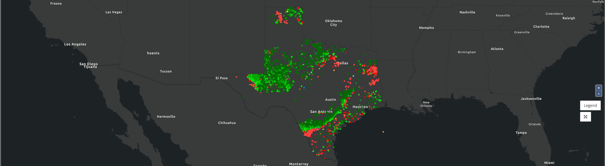 Texas Oil & Gas Data